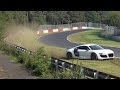 Audi R8 almost CRASH Nürburgring Nordschleife | Quatro Rodas