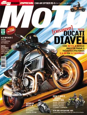 Ducati Diavel na nova edição de QR MOTO | Quatro Rodas