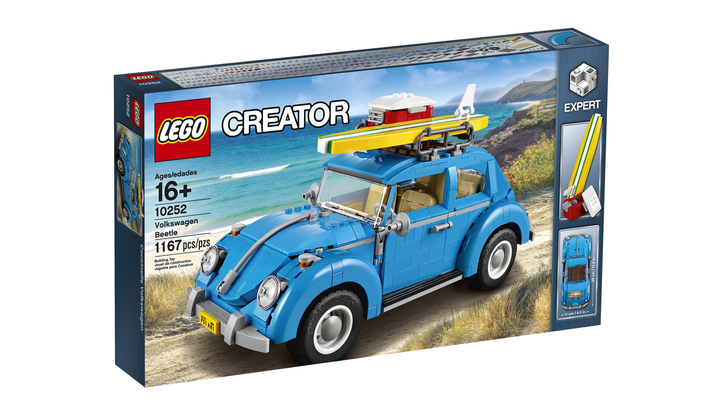 Lego relança kit do VW Fusca – e dessa vez ficou legal! | Quatro Rodas