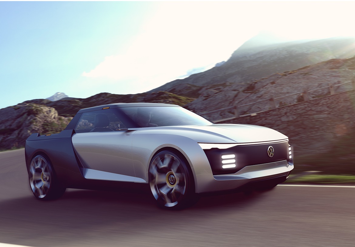 Volkswagen Varok: um conceito meio picape, meio shooting brake | Quatro ...
