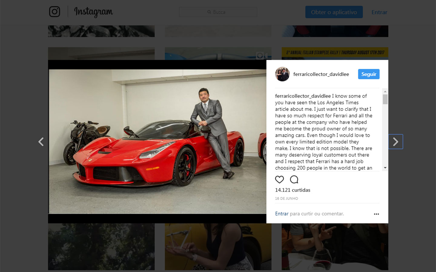 Conheça David Lee, o cliente milionário que a Ferrari esnobou | Quatro ...