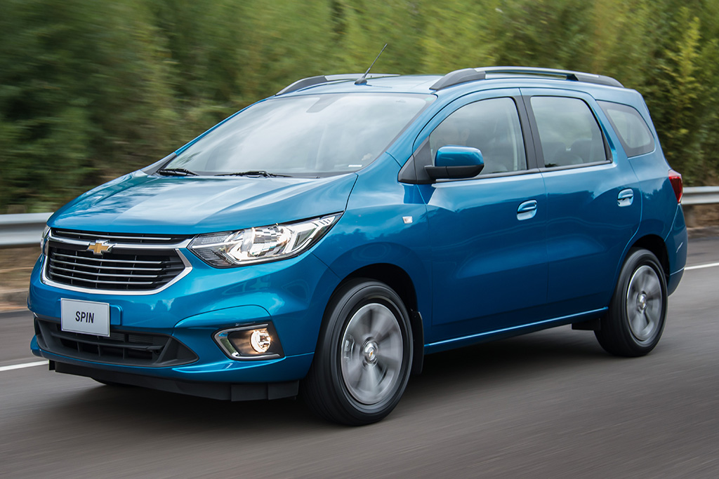 Chevrolet Spin 2019 chega às lojas por até R$ 83.490 | Quatro Rodas