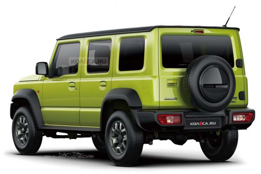 Suzuki prepara Jimny Sierra com quatro portas e porta-malas de verdade | Quatro Rodas