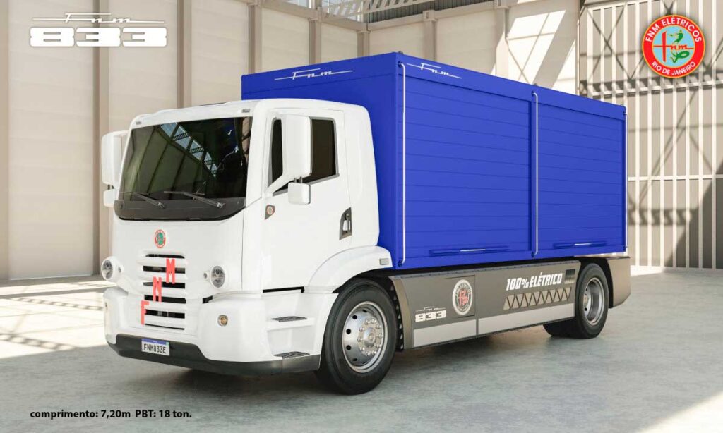 ‘FêNêMê’ vai voltar à ativa com caminhões elétricos fabricados na ...