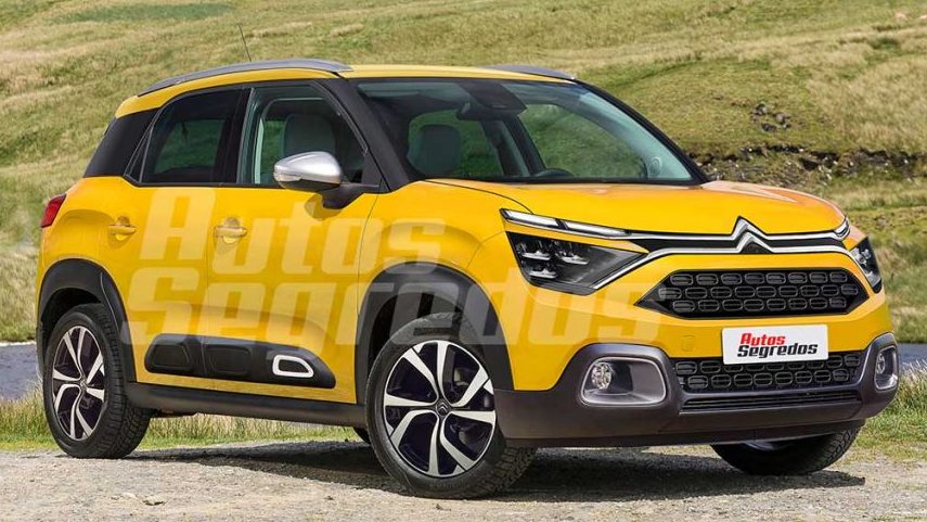 Substituto do C3, novo compacto da Citroën estreia no segundo semestre ...