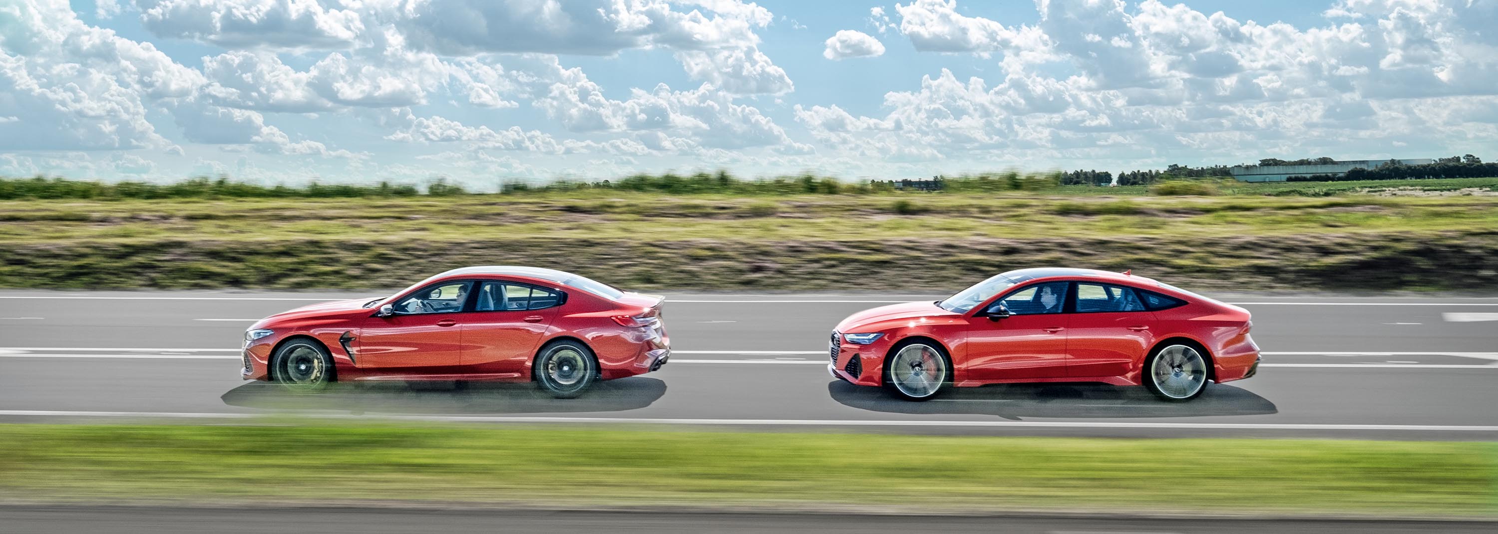 Duelo de V8: Audi RS 7 Sportback e BMW M8 Gran Coupé desempatam na ...