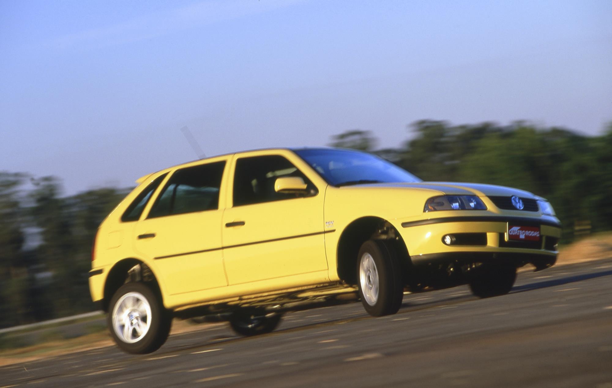 VW Gol 1.0 16V Turbo era mais rápido que os Gol e Golf com motor 2.0 ...
