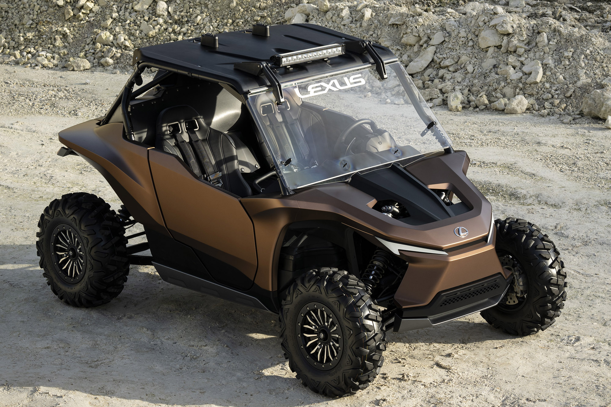Lexus ROV é um quadriciclo off-road de luxo movido a hidrogênio ...